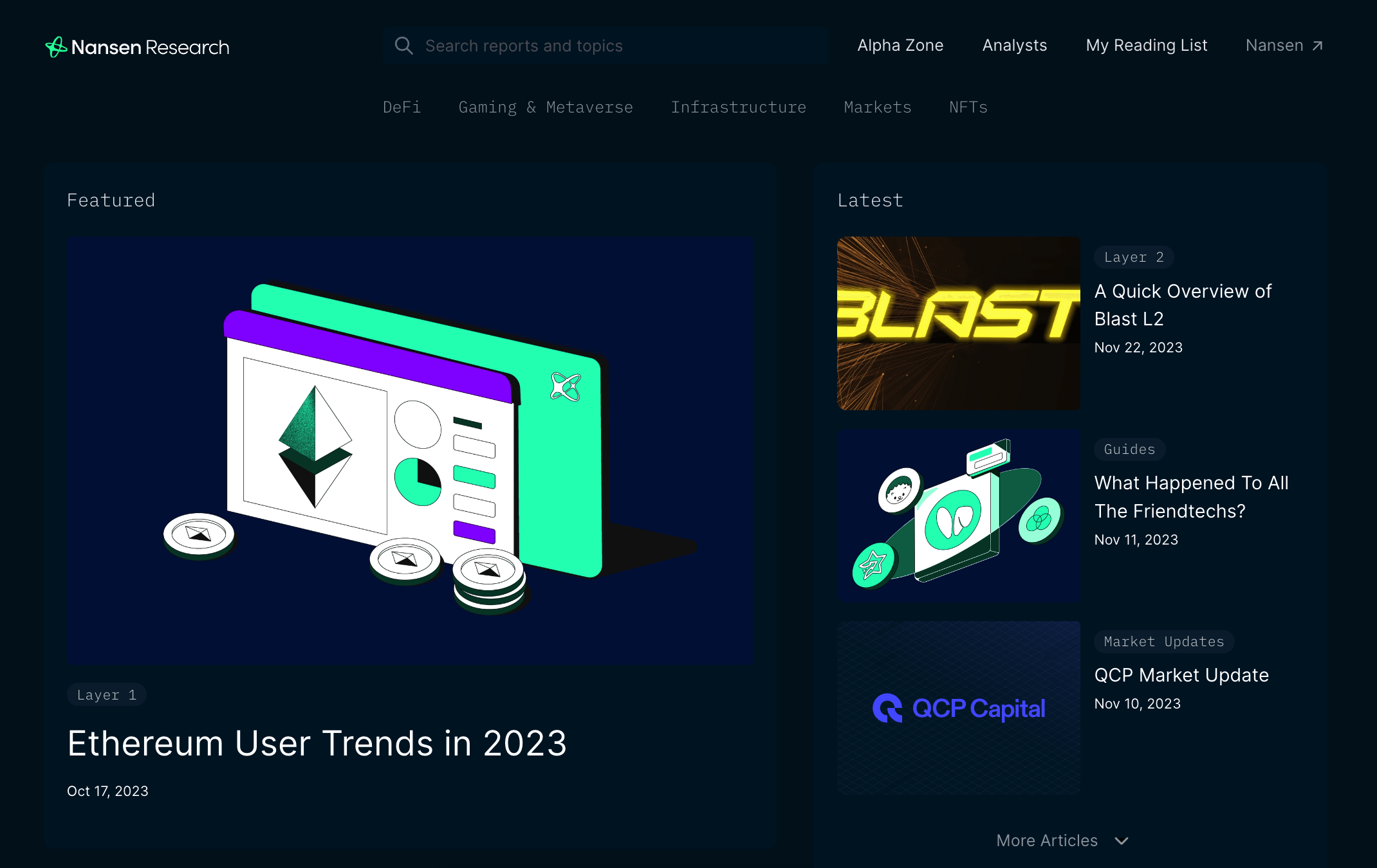 Nansen | Onchain Analytics for Crypto Investors & Teams